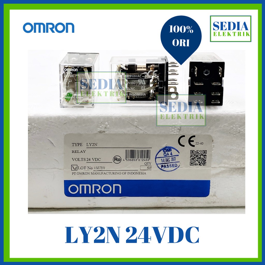Jual Relay Omron LY2N-24VDC LY2N 24VDC | Shopee Indonesia