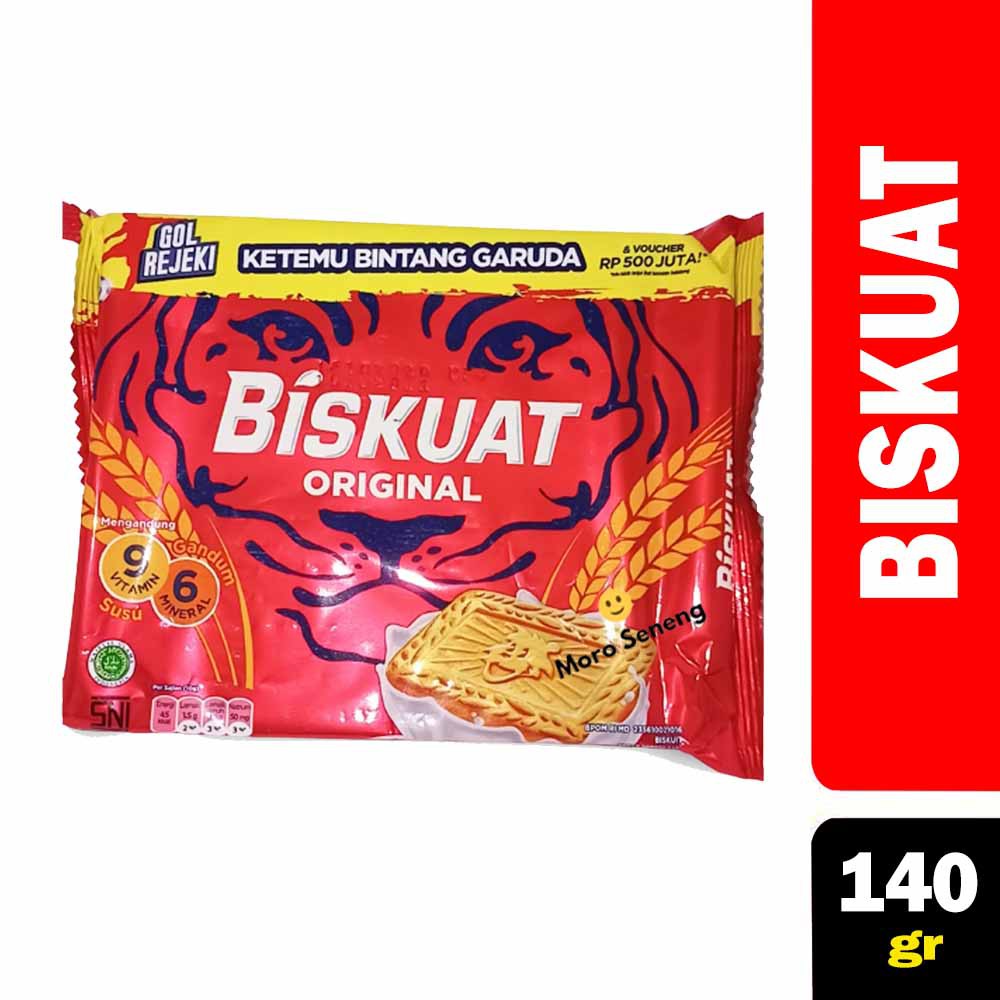 BISKUAT Biskuit Susu Original - [140gr] | Shopee Indonesia