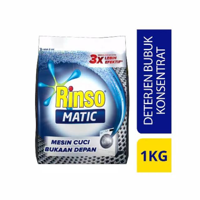 Jual Rinso matic front load 1kg | Shopee Indonesia