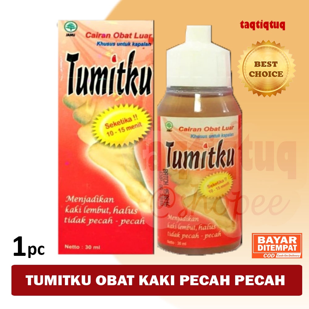 Jual TUMITKU Obat Kaki Pecah - Pecah BPOM 30 ML Solusi Obat Tumit ...