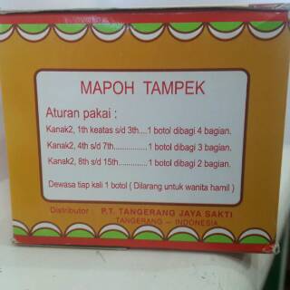 Ma Poh Cap Bola Obat Tampek / Mapoh (meredakan demam, gatal) | Shopee ...