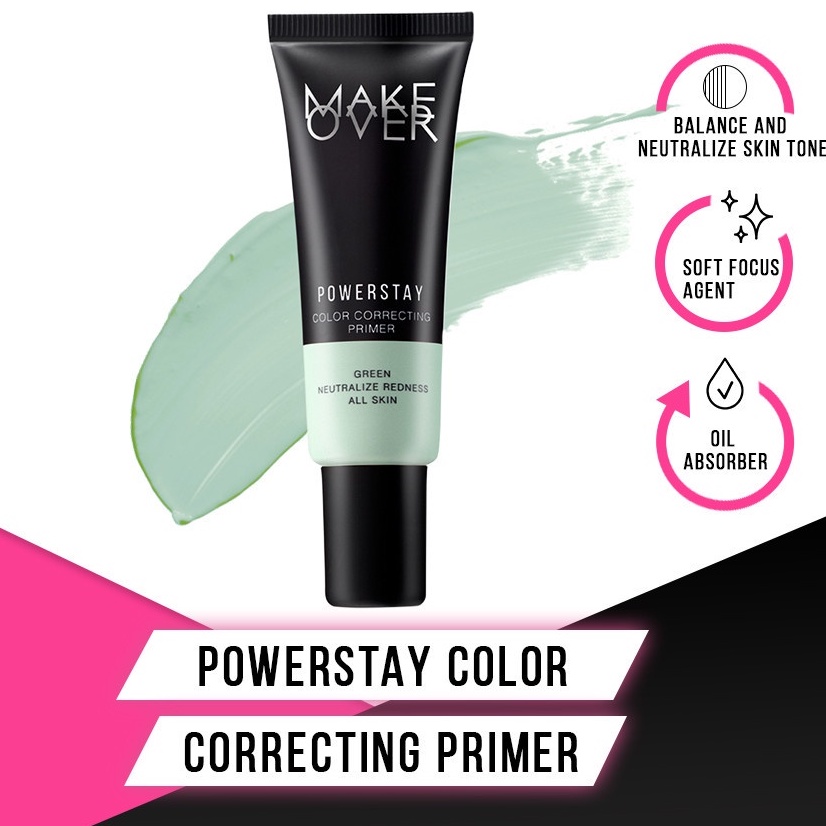Jual MAKE OVER POWERSTAY Color Correcting Primer 25 ml - Makeup Primer ...
