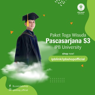 Jual Paket Toga Wisuda Pascasarjana S3 IPB University | Shopee Indonesia