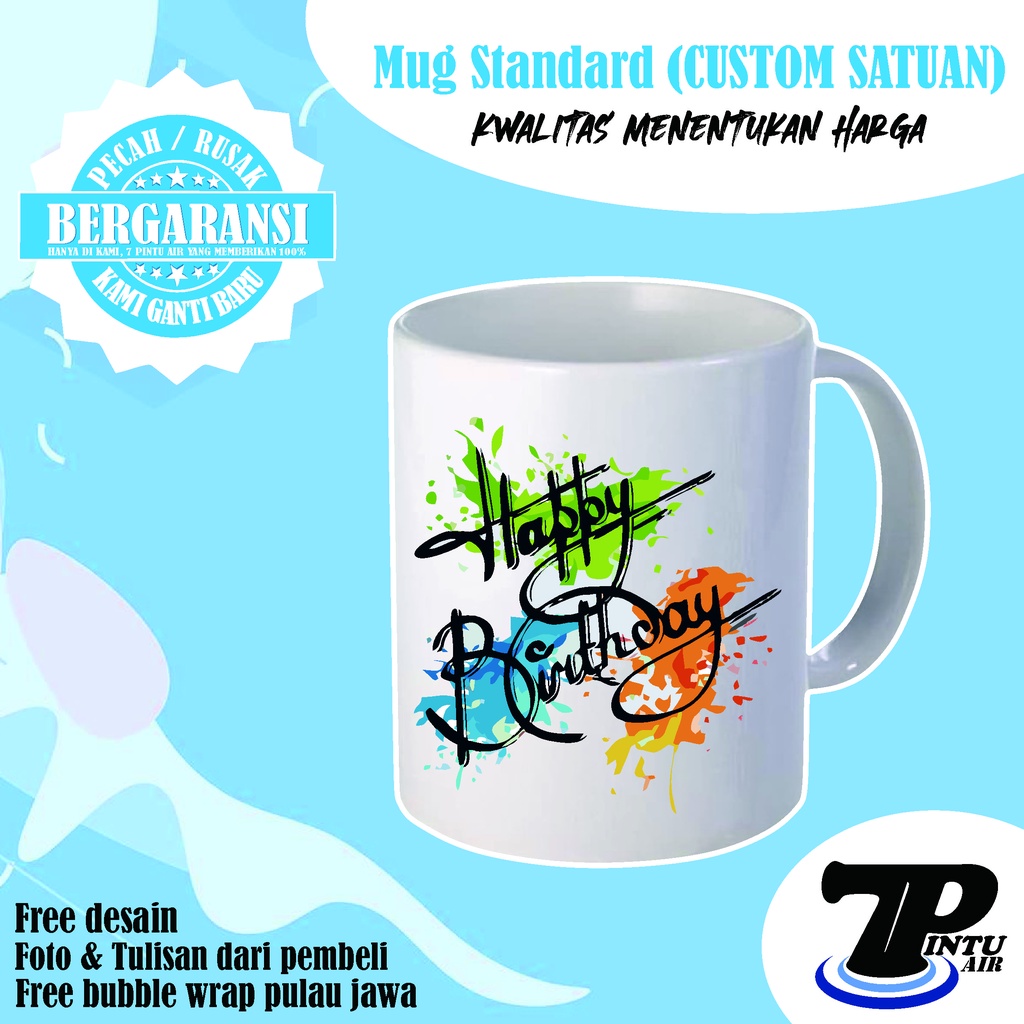 Jual MUG CUSTOM (FREE DESAIN FOTO DAN TULISAN) Indonesia|Shopee Indonesia