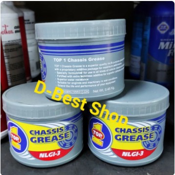 Jual GREASE / STEMPET TOP1 CHASSIS GREASE NLGI3 - 450 Gr | Shopee Indonesia