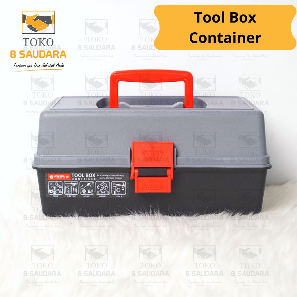 Jual Kotak Perkakas / Tool Box Container Lion Star / Kotak Penyimpanan ...