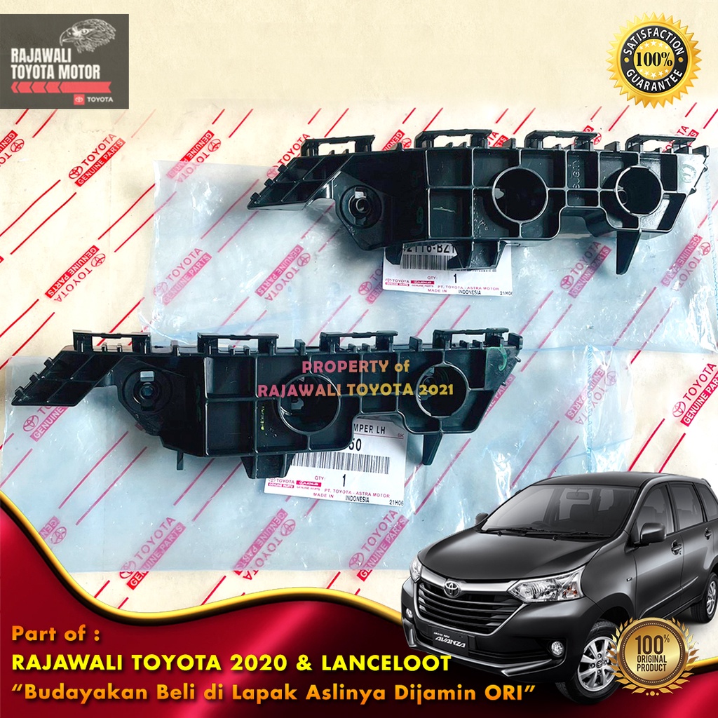 Jual Breket Bemper Depan Grand Avanza & Great New Xenia 2015-2022 Kiri ...