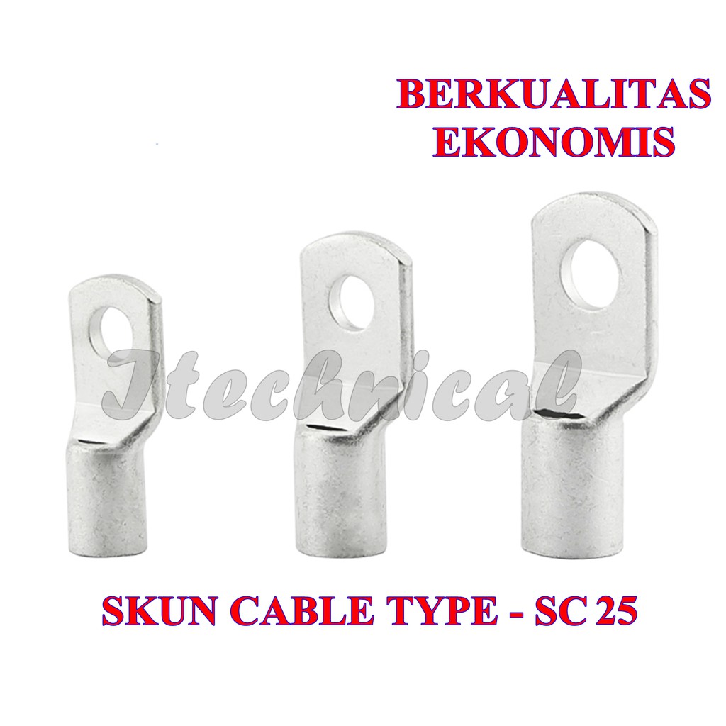 Jual KABEL SKUN SC 25 / CABLE LUG SC-25 / SEKUN SC TYPE RING Indonesia ...