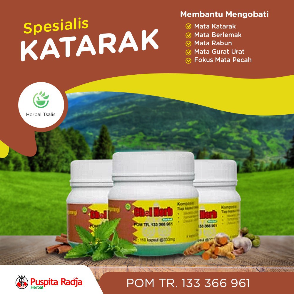 Jual CHOL HERB OBAT HERBAL MATA KATARAK MATA BERLEMAK MATA RABUN MATA ...