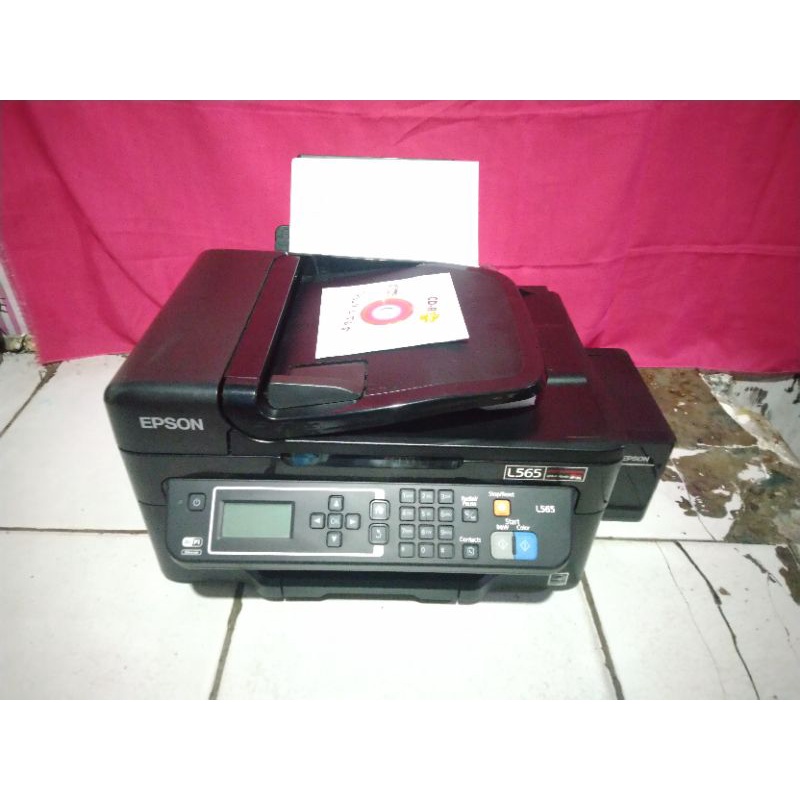 Jual Printer Epson L565 Print Scan Copy ADF | Shopee Indonesia