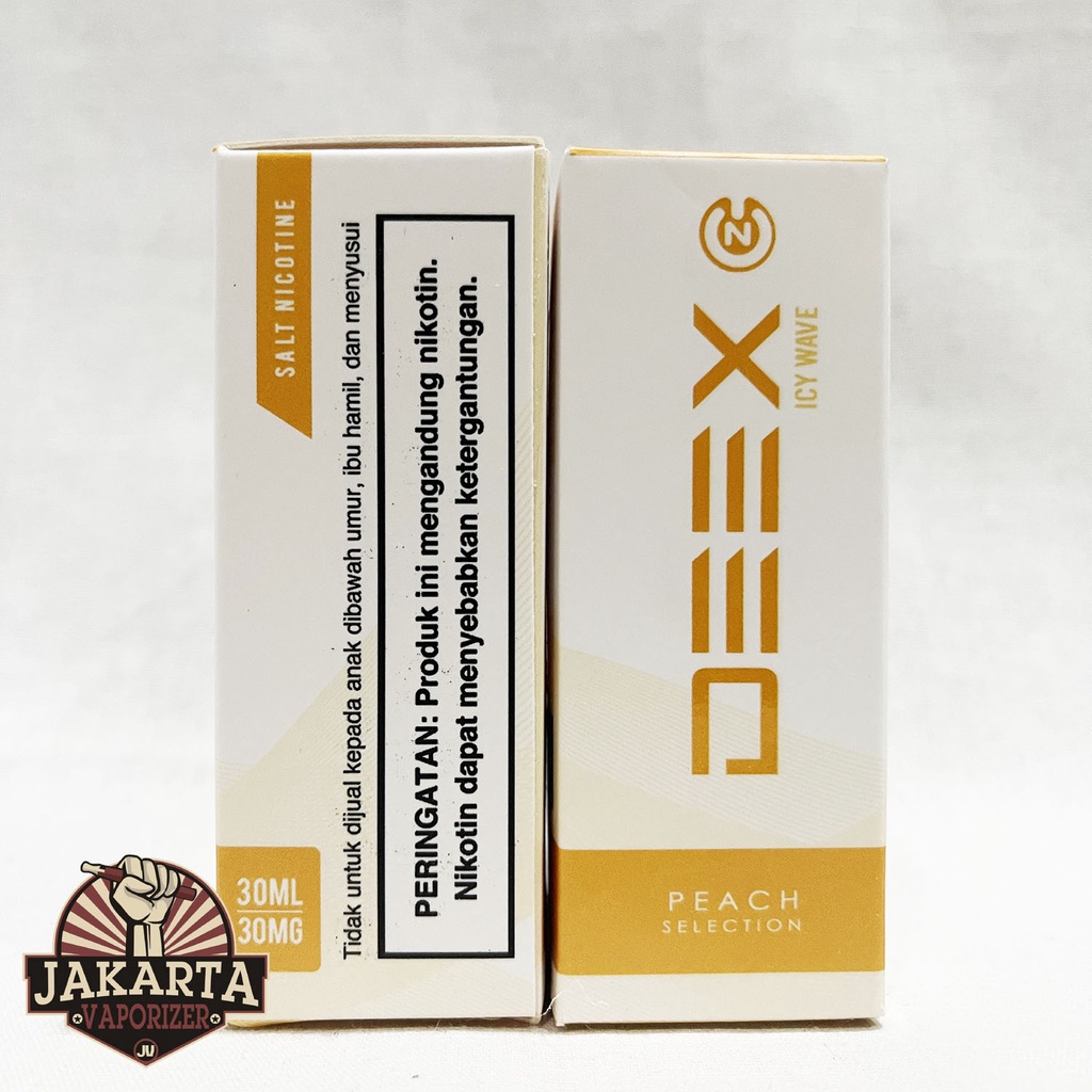 Jual [SALT] FOOM DEEX YELLOW PEACH ICE WAVE 30ML 30MG BY FOOM LAB ...