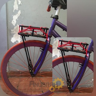 Jual (COD) KERANJANG SEPEDA FIXIE FEDERAL MINION SELI MTB FRONT RACK ...