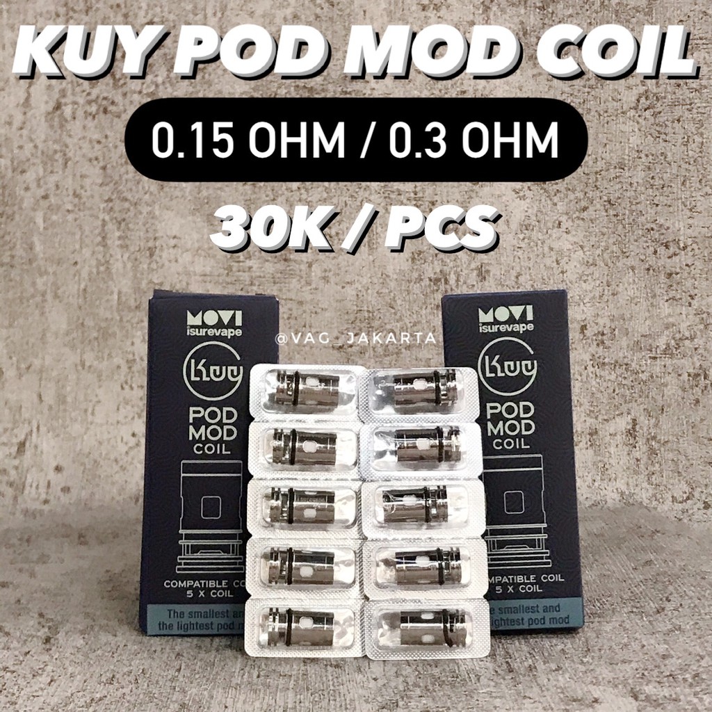Jual KUY POD MOD COIL (AUTHENTIC) | Shopee Indonesia