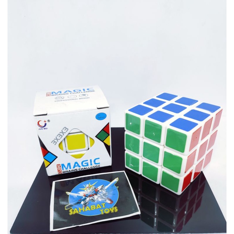 Jual Rubik kotak / magic cube 3x3 / magic kubus | Shopee Indonesia