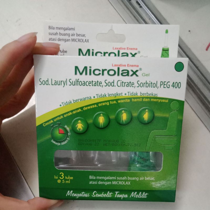Jual Microlax Gel harga pertube - Box isi 3 Tube Indonesia|Shopee Indonesia