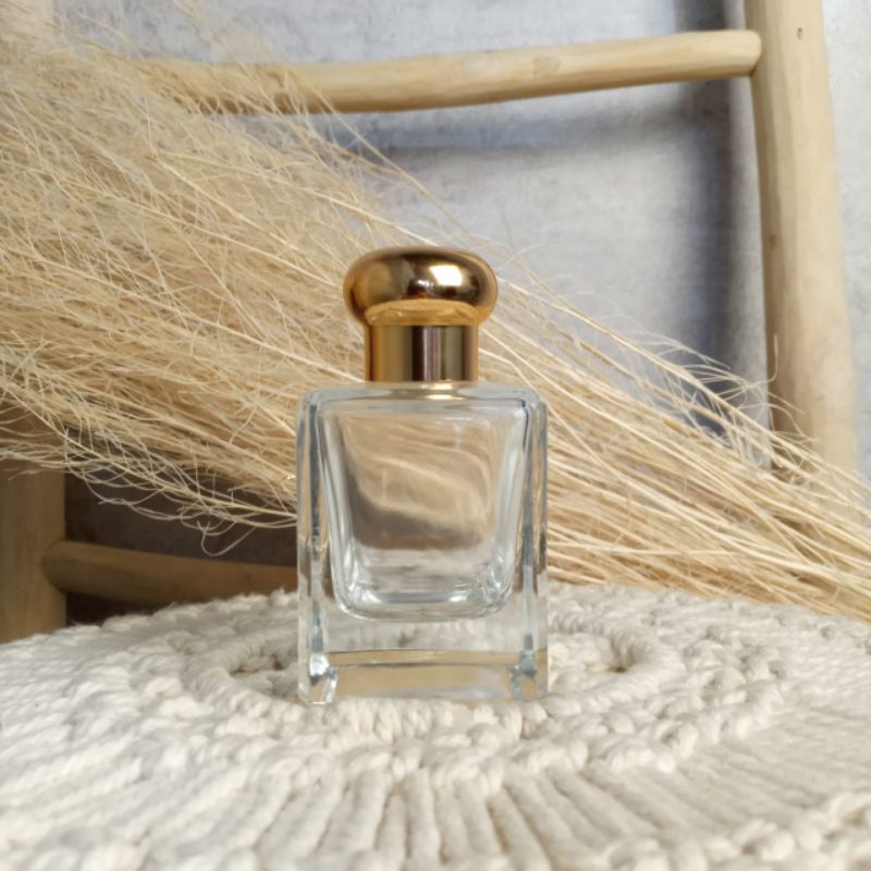 Jual botol parfum jo malone 50 ml gold/botol parfum kotak/botol parfum ...