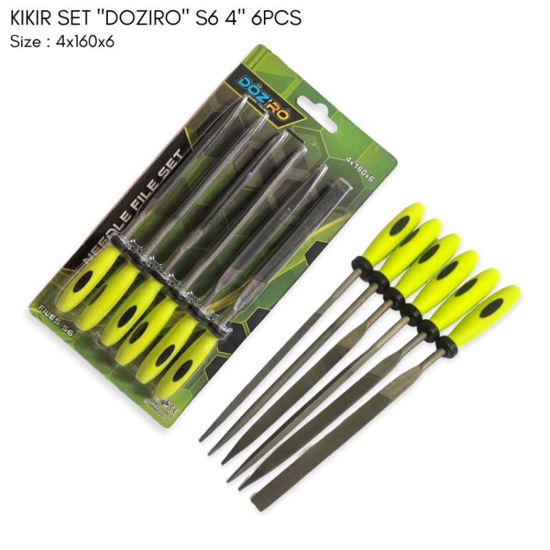 Jual KIKIR SET DOZIRO SET 6PCS / KIKIR 4 INCH SET | Shopee Indonesia