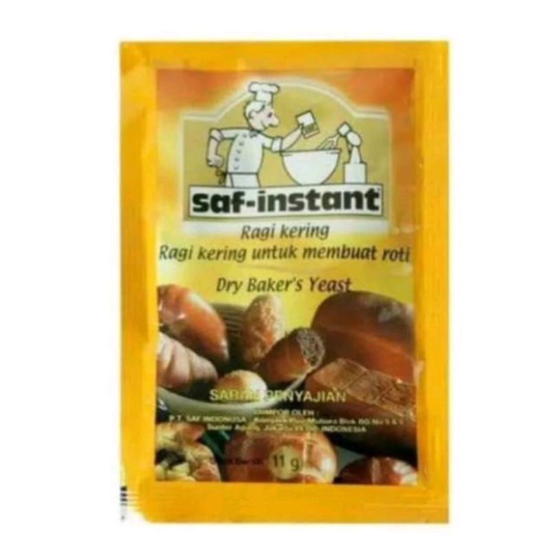 Jual SAFT INSTANT SACHET RAGI INSTAN RAGI KERING DRY YEAST | Shopee ...