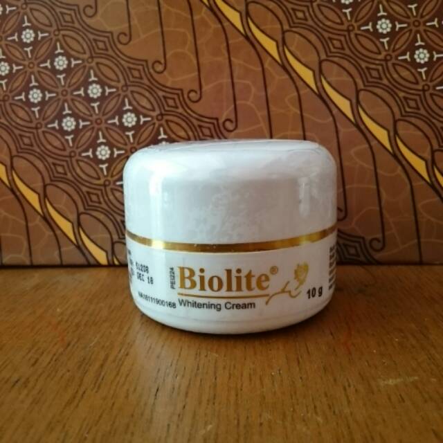 Jual Biolite Whitening Cream 10 gr | Shopee Indonesia