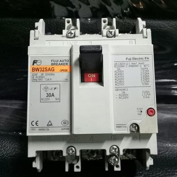 Jual MCCB NFB Circuit Breaker Fuji BW 32 SAG BW32SAG 3 POLE 3-30Ampere Fuji Electric | Shopee ...
