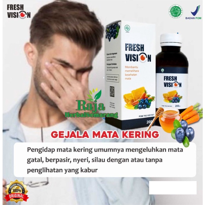 Jual Fresh Vision Bantu Atasi Masalah Kesehatan Mata Solusi Penglihatan ...