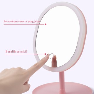 Jual Cermin LED Cermin Make up Cermin Rias (tombol touch screen ...