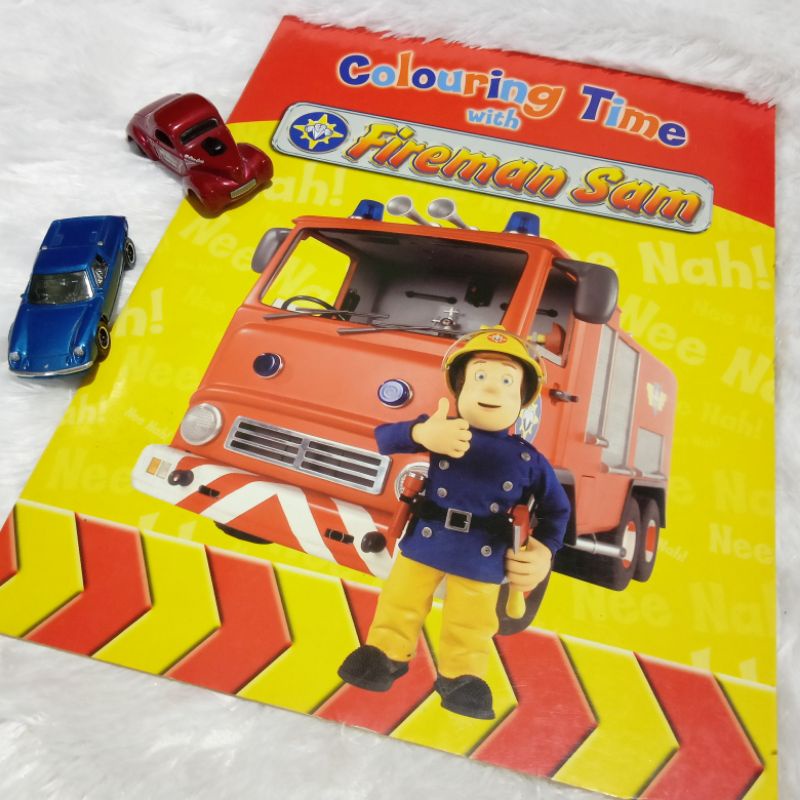Jual Colouring Time with Fireman Sam (activity book) | Shopee Indonesia