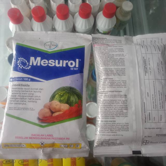 Jual Insektisida MESUROL 50wp 100gr | Shopee Indonesia