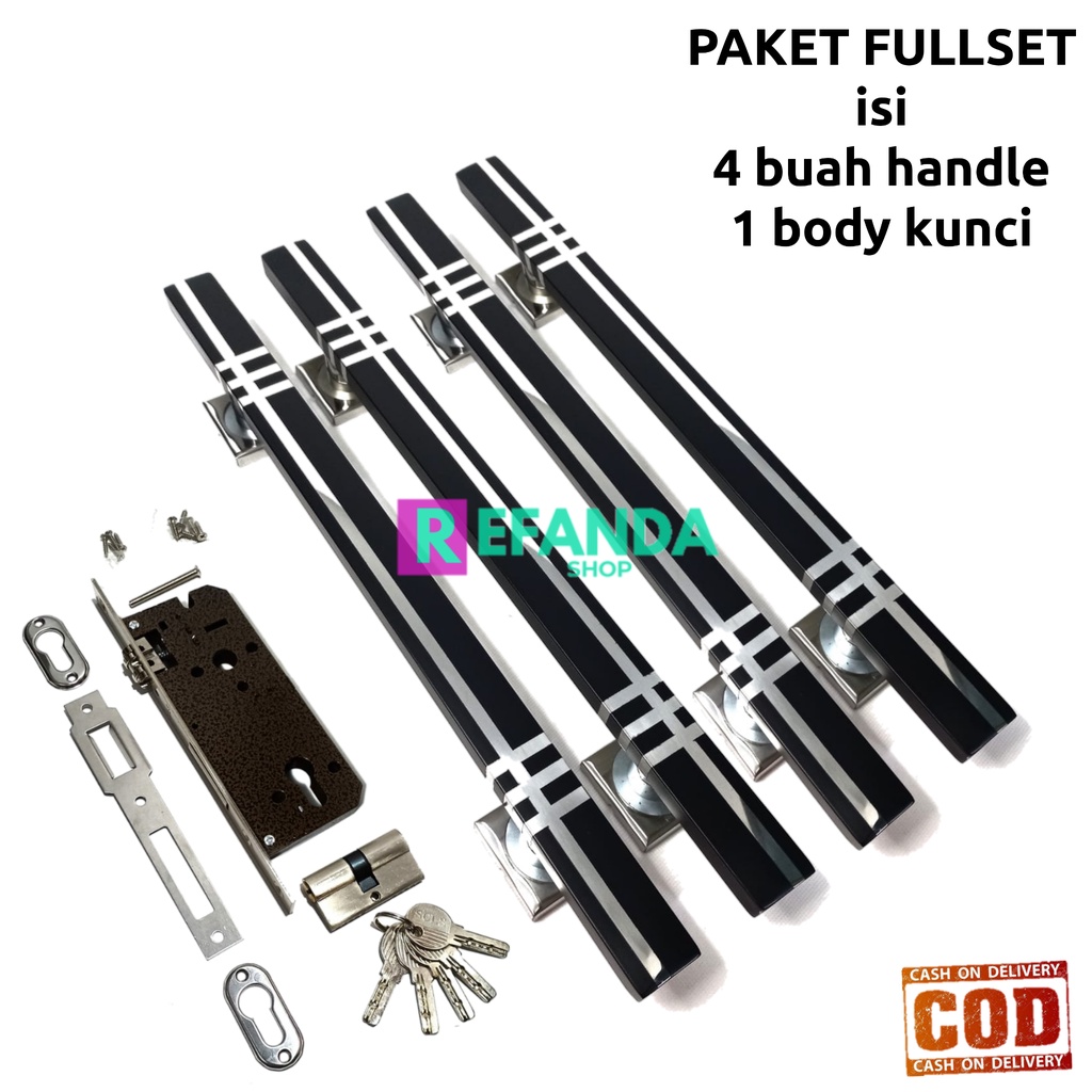 Jual gagang tarikan pintu rumah minimalis panjang 33cm 45cm dan 60cm ...