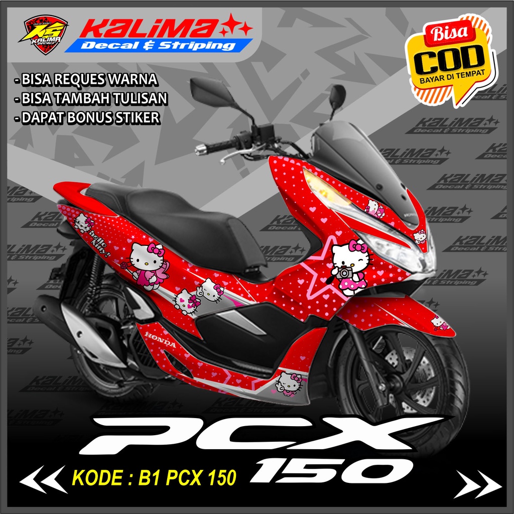 Jual Decal Sticker PCX LAMA Full body Dekal Stiker Motor PCX LAMA 2020 ...
