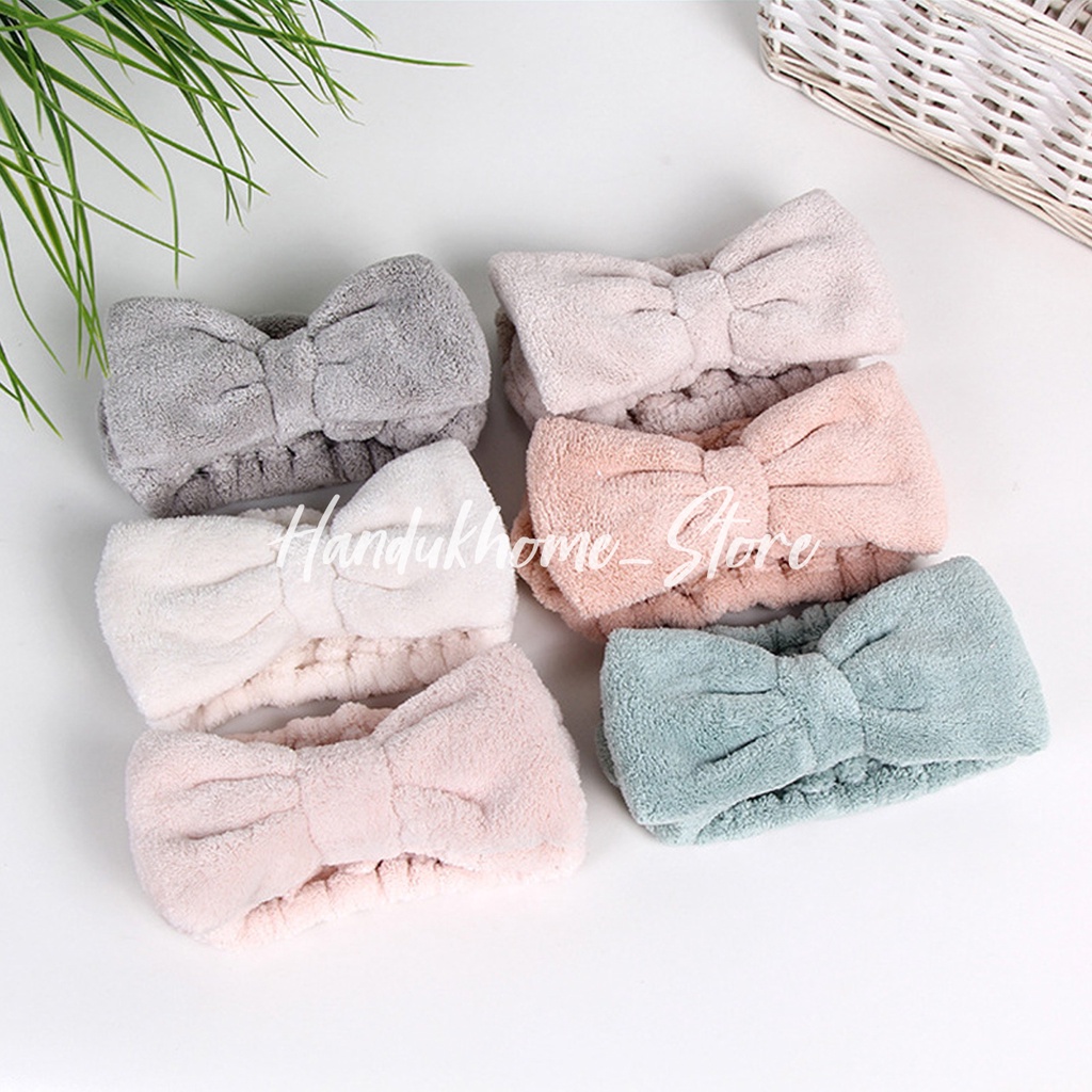 Jual Bando Facial/Bondu Make Up/Bandana Mandi Head Band Model Pita ...