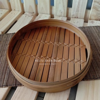 Jual (B251B) Klakat Bambu 40cm Susun 1|Wadah Dimsum|Steamer|Tempat ...