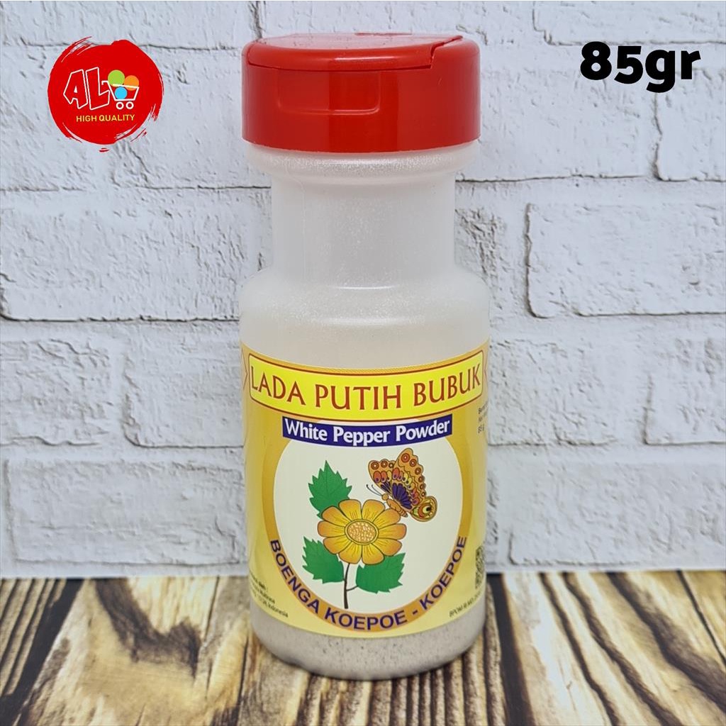 Jual Boenga Koepoe Koepoe Lada Putih Bubuk White Pepper Merica Bunga ...