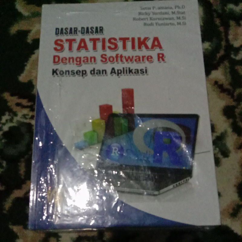 Jual Buku DASAR-DASAR STATISTIKA DENGAN SOFTWARE R , KONSEP DAN ... Jual Buku DASAR-DASAR STATISTIKA DENGAN SOFTWARE R , KONSEP DAN ...