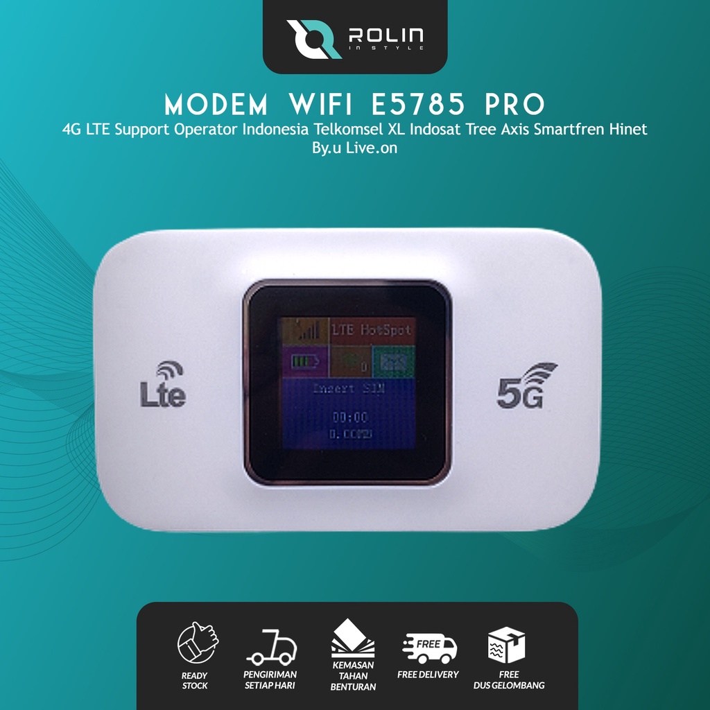 Jual Modem Wifi E5785 PRO Mifi 4G 300Mbps Unlock All Operator | Shopee ...