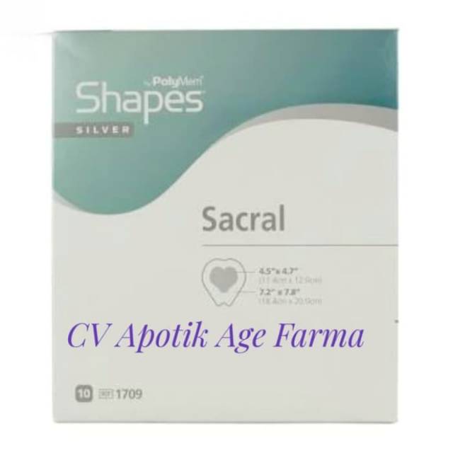 Jual PolyMem Sacral 18.4cm x 20.0cm isi 10 Pads (Meprofarm) | Shopee ...