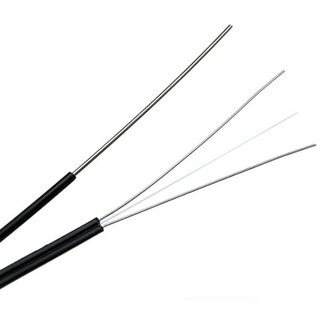 Jual Kabel Drop Wire Optik / DW FO FTTH 1 core 3 seling @1000 meter ...