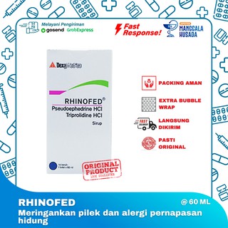 Jual RHINOFED SIRUP @ 60 ML Indonesia|Shopee Indonesia