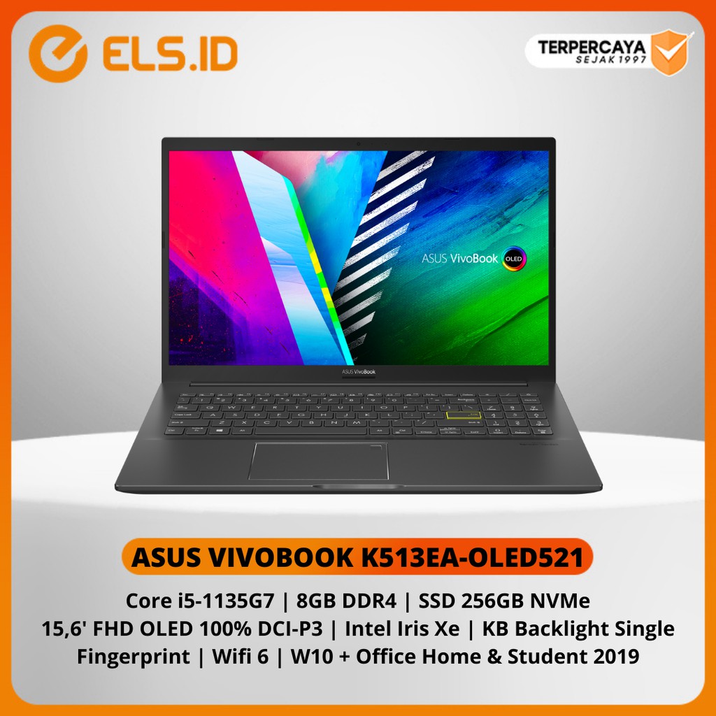 Jual Laptop Asus Vivobook K513EA-OLED521 Intel Core i5-1135G7 8GB 256GB ...