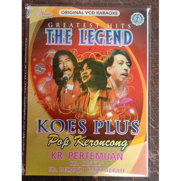 Jual Kaset Vcd Original lagu the legenda Koes plus pop keroncong | Shopee Indonesia