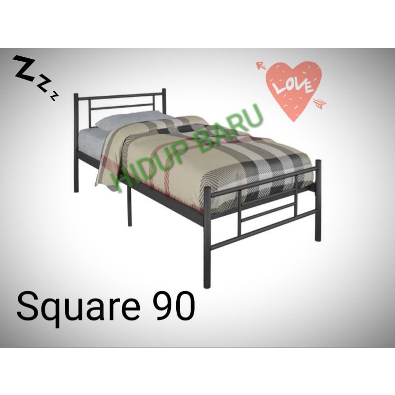 Jual Ranjang tunggal Square Orbitrend / divan dipan kecil 90 x 200 ...