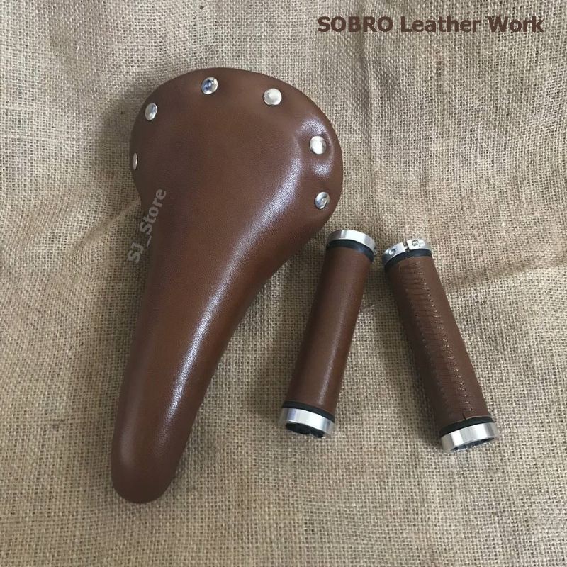 Jual Sadel Sepeda Kulit Asli Domba / Natural Leather | Shopee Indonesia