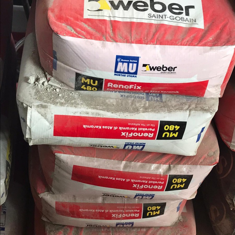 Jual semen mortar utama mu 480 perekat keramik di atas keramik sak 25 ...
