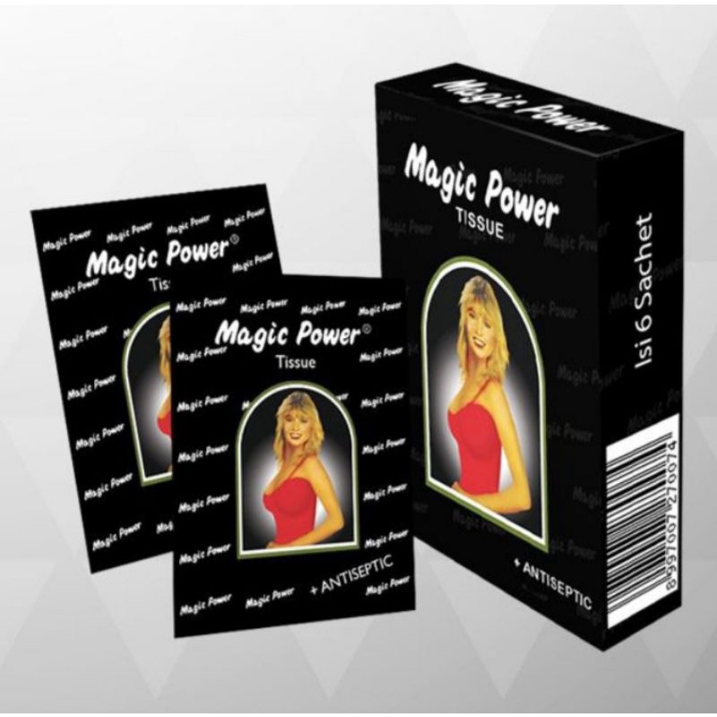 Jual Tissue Magic Power / Tissue Antiseptic Pria | Shopee Indonesia