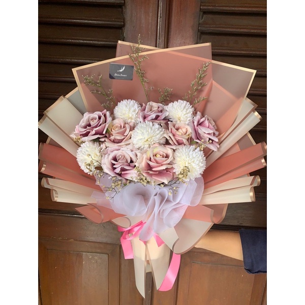 Jual BUKET BUNGA PALSU / ARTIFICIAL FLOWERS BOUQUET | Shopee Indonesia