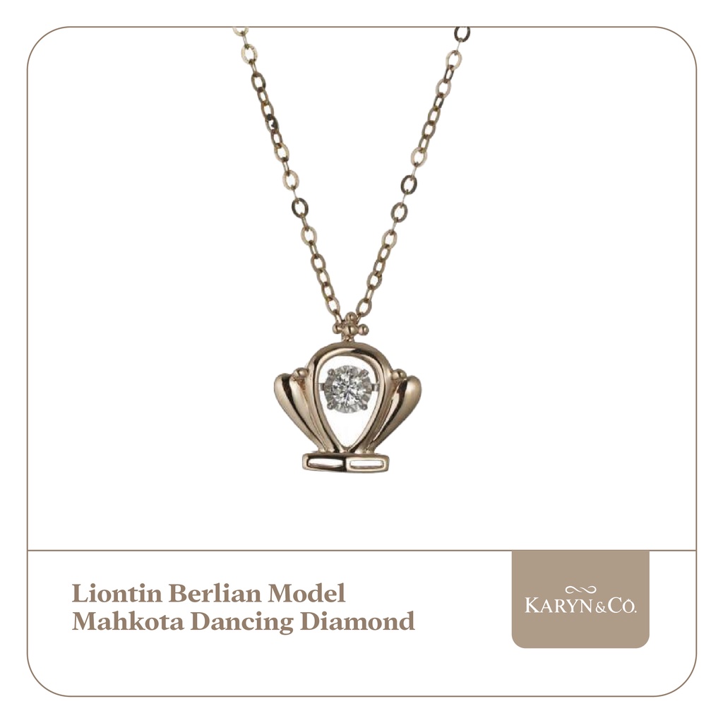 Jual Liontin Berlian Model Mahkota Dancing Diamond | Shopee Indonesia