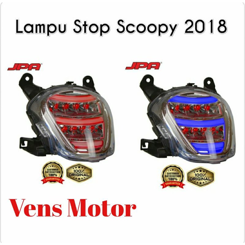 Jual Lampu Stop LED Scoopy 2018 New Esp/ StopLamp All New Scoopy Esp ...