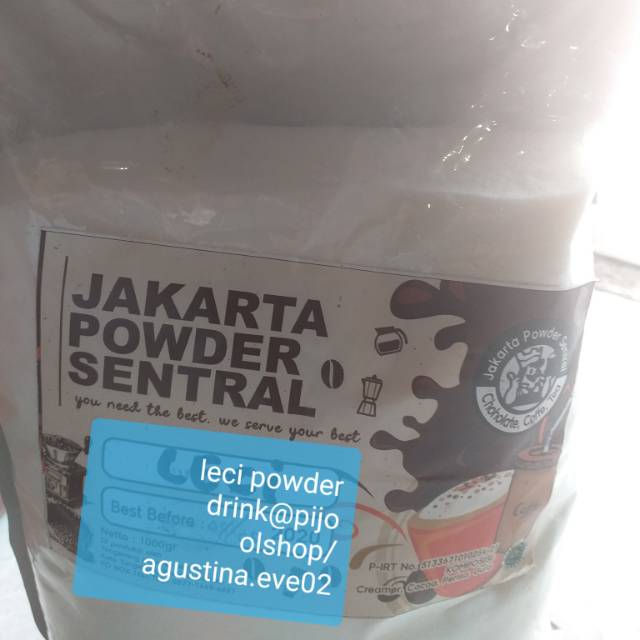 Jual LECI POWDER DRINK BUBUk Minuman 1kg | Shopee Indonesia