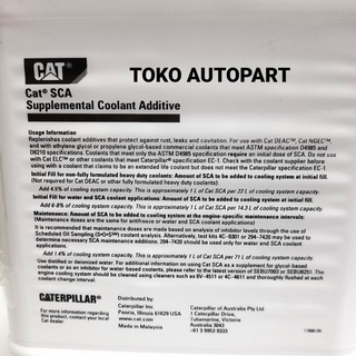 Jual 217-0616 Caterpillar Genuine SCA Supplemental Coolant Additve 1L ...
