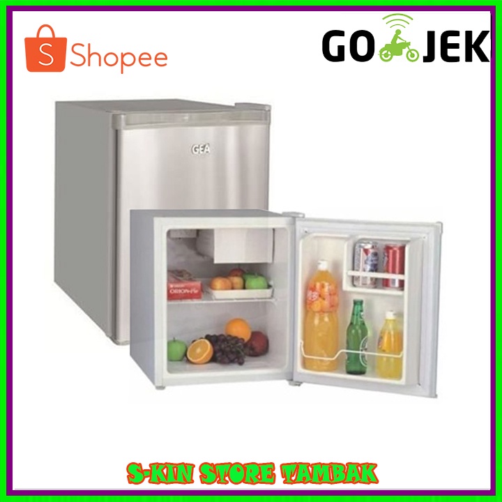 Jual Mini Bar GEA RS-06DR Kulkas Mini body stanless 1 pintu 2 rak dan 1 ...
